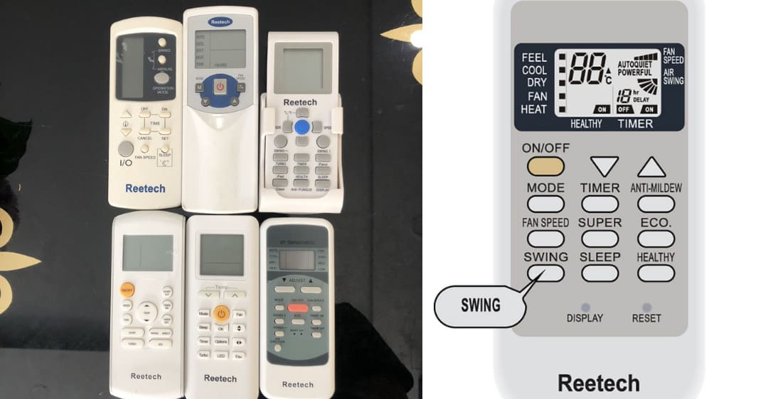 Cách sử dụng Remote máy lạnh Reetech chi tiết nhất 2025