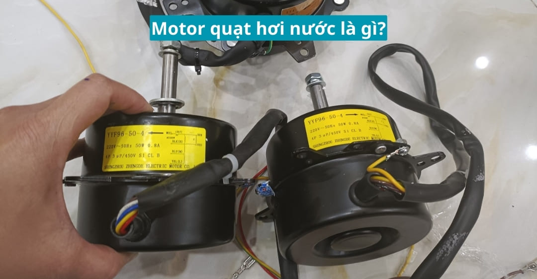 Motor quạt hơi nước là gì, có vai trò như thế nào?